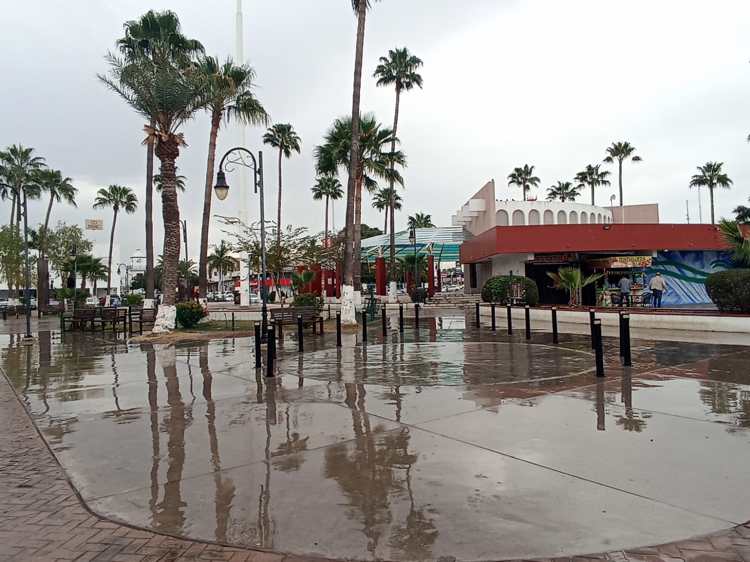 Lluvias en Navojoa